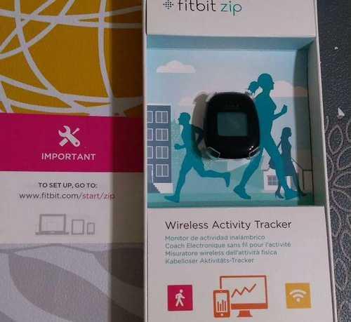 Fitbit zip умный шагомер