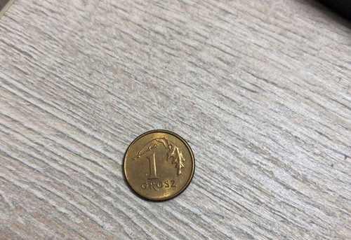 Монета 1 Польский злотый