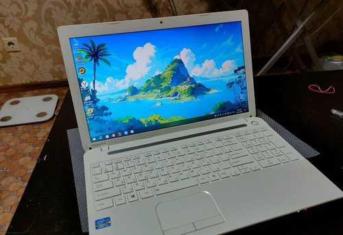 Белоснежный и мощный Toshiba C50 -15,6" на i5-3360