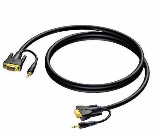 Кабель D-sub HD15 + miniJack 3,5 мм стерео