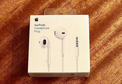 Наушники Apple EarPods 3.5mm (новые)