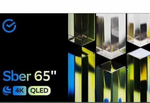 Умный телевизор Sber 65" Qled 4К SDX-65UQ5232T