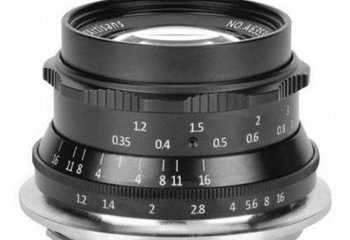 Объектив 7Artisans 35mm F1.2 Nikon Z Mount Чёрный