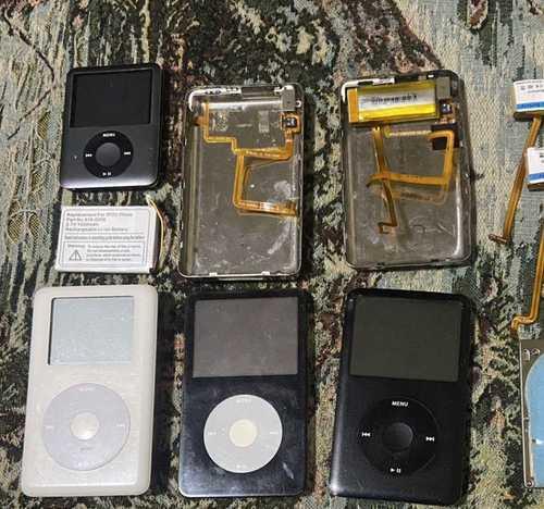 Плееры iPod на запчасти или восстановление