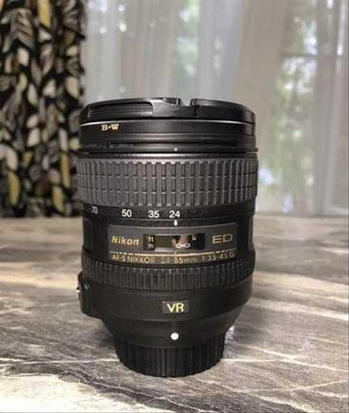 Объектив Nikon 24-85mm f/3.5-4.5G ED VR