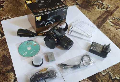 Nikon D3300 Kit + AF-P 18-55 VR