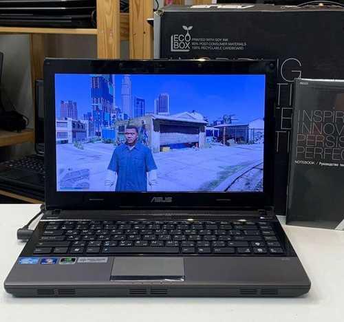 Как новый, игровой asus i5/8gb/Gt 520m/SSD