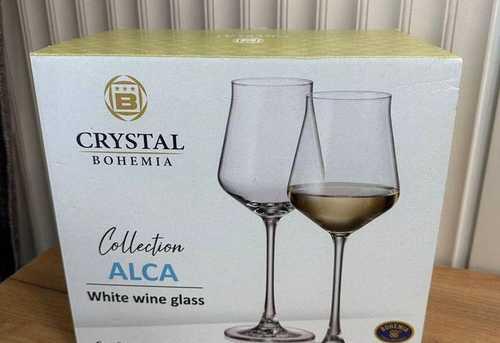 Набор бокалов crystal bohemia (под вино)