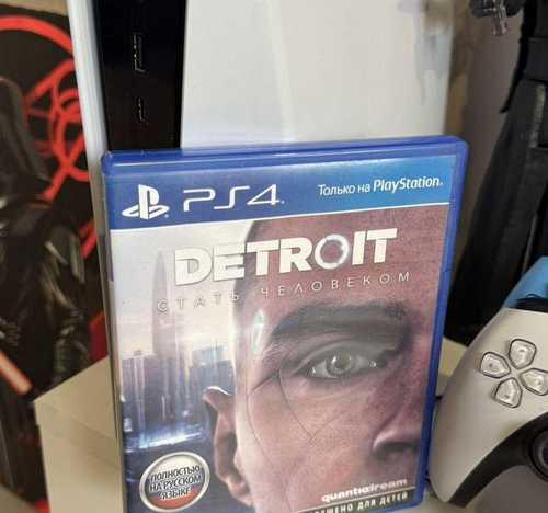 Detroit become human ps4 диск