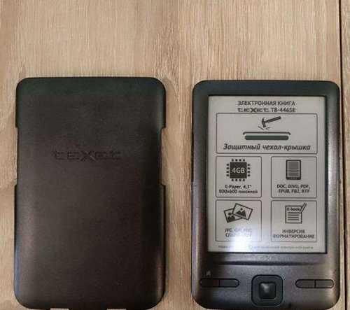 Самая маленькая электронная книга teXet TB-446SE