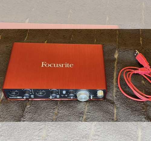 Звуковая карта focusrite scarlett 2i4 2 gen