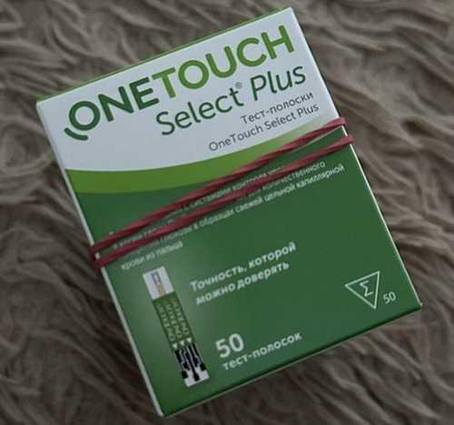 Тест полоски one touch select plus