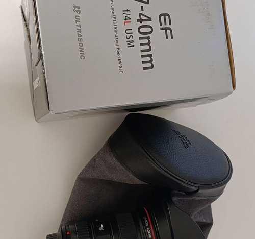 Canon EF 17-40mm f/4L USM Элька 17-40 как новый