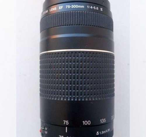 Объектив Canon Zoom Lens EF 75-300 mm