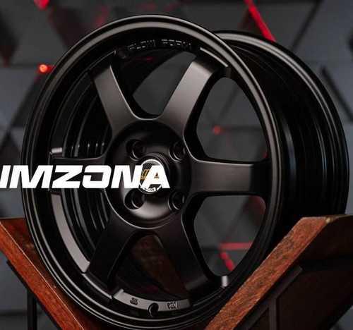 Литые диски TE37SL R16 et38.0 4x100.0 Черный с пол