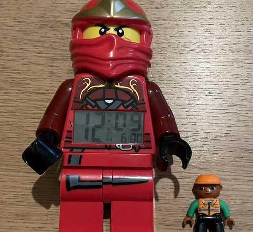 Часы будильник Lego Ninjago Kai Высота 23 см