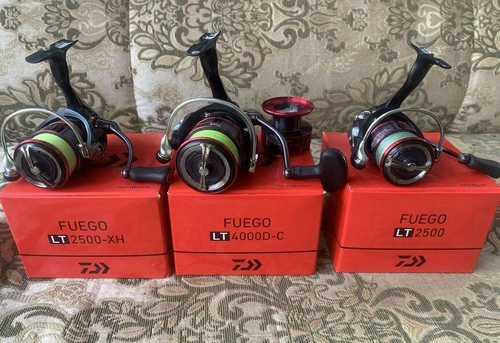 Катушка daiwa fuego lt 2500, 4000