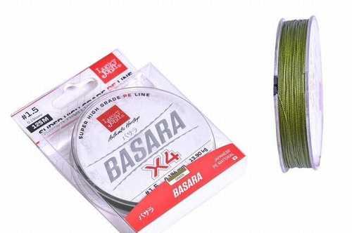 Леска basara green плетёная 125m, 0.194mm, 13.90kg