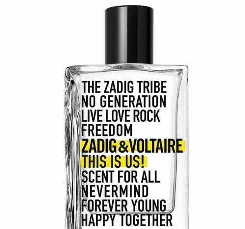 Zadig voltaire this is us 30 мл