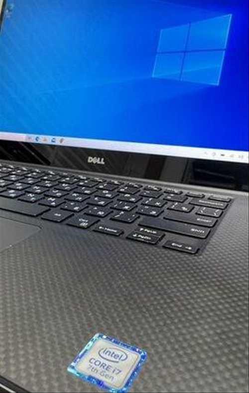 Ноутбук Dell XPS 9570 Core i7 4k сенсорный