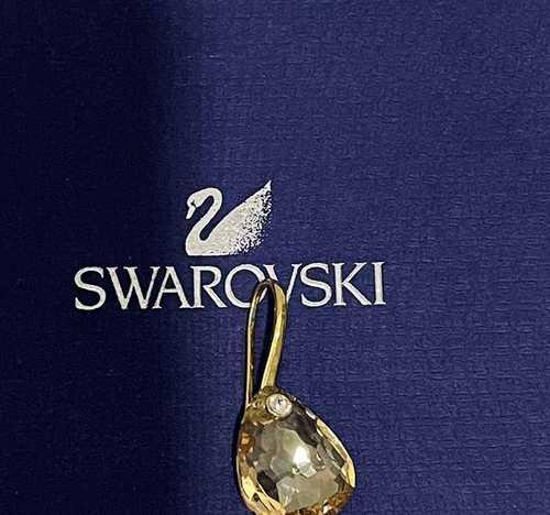 Swarovski оригинал одна серьга Parallele золот