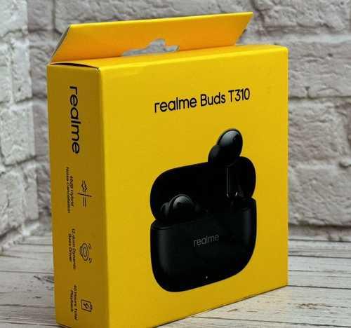 Беспроводные наушники Realme Buds T310 Vibrant Bla