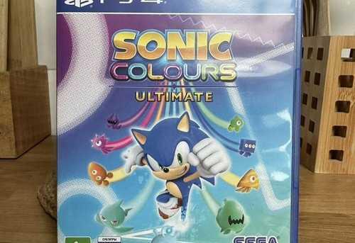 Игра для PS4 Sonic colours: ultimate