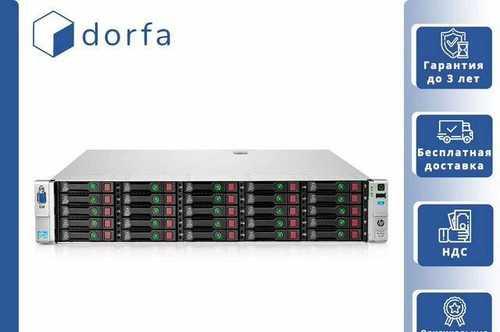 Сервер DL380p Gen8 25хsff 2x Xeon E5-2670v2/768Gb