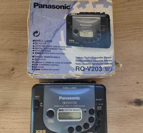 Кассетный плеер panasonic rq -v230