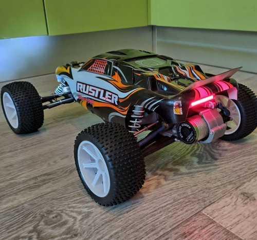 Машина на радиоуправлии Traxxas Rustler 2wd тюнинг