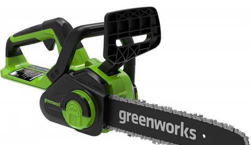 Пила Аккумуляторная Цепная GreenWorks g40cs30i 40В
