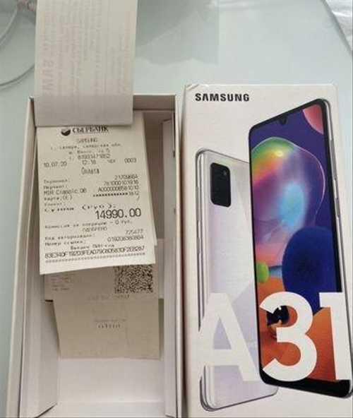 Телефон Samsung gelaxi A 31
