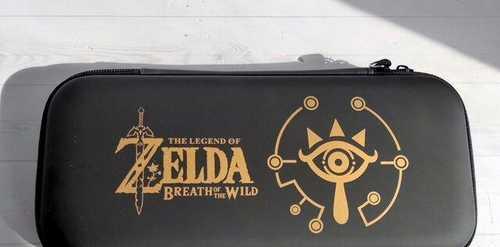 Защитный чехол кейс сумка Nintendo Switch Zelda