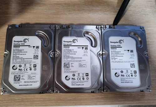 Жесткий диск Seagate Barracuda 2 тб ST2000DM001