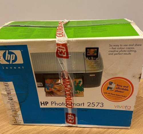 Струйное цветное мфу Hp photosmart 2573