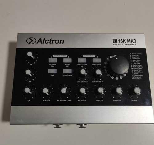 Звуковая карта Alctron UK16K-MK3