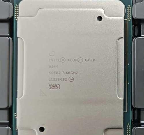 Intel Xeon Gold 6244 3.6-4.4Ghz 8 ядер Офиц версия