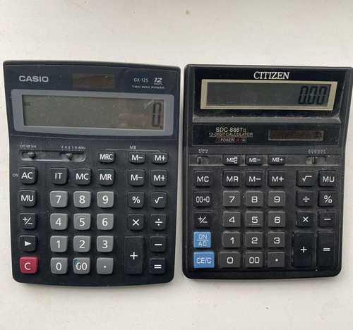 Калькулятор casio