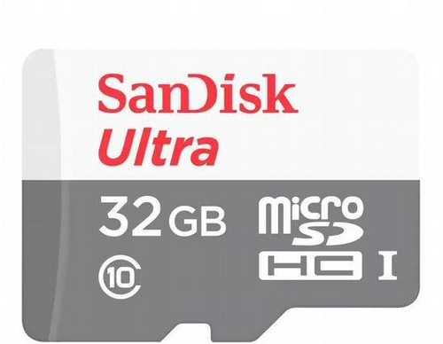 Карта памяти SanDisk microsdxc 32GB Class10 Ultra