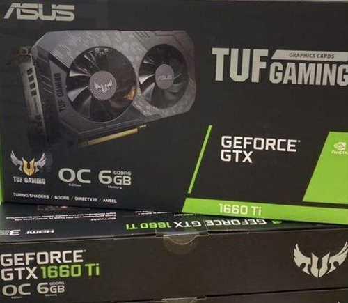 Asus geforce GTX 1660TI TUF gaming
