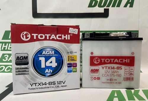 Аккумулятор Totachi 14Ah 190A (ytx14-bs)