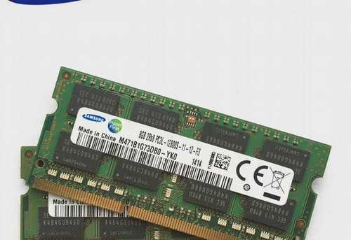 Samsung DDR3 8GB для ноутбука