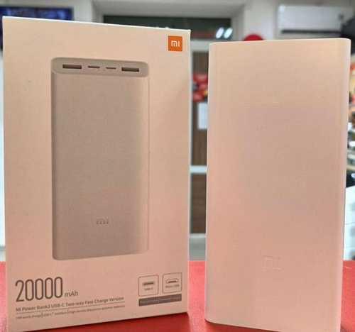 Внешний аккумулятор Power Bank Xiaomi 20 000 mAh