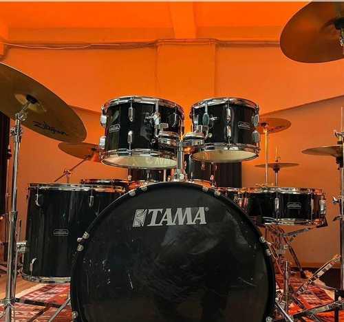Tama + Zildjian ударная барабанная установка