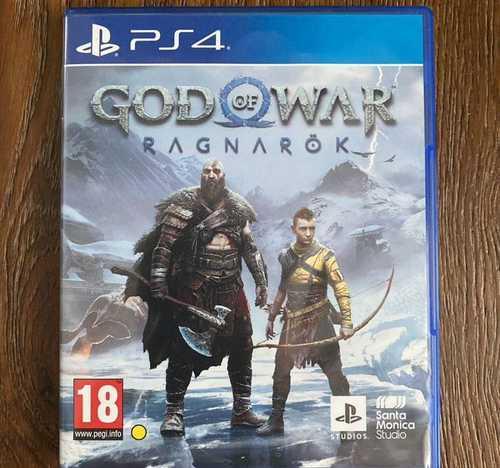 Игра God of war ragnarok ps4 диск русская озвучка