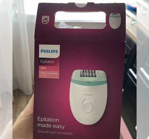 Эпилятор philips новый