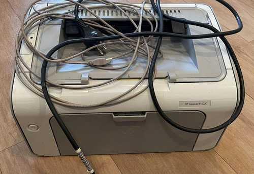 Принтер HP LaserJet P1102 в нерабочем состоянии
