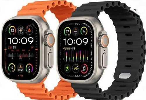 Силиконовый ремешок для смарт часов Apple Watch