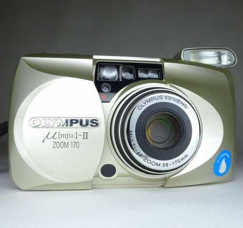 Olympus Mju ii Zoom 170 с чехлом   гарантия