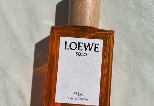 Туалетная вода loewe solo ella